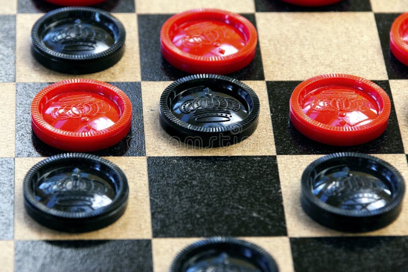 Checkers stock image. Image of daytime, king, crown, objects - 25497591