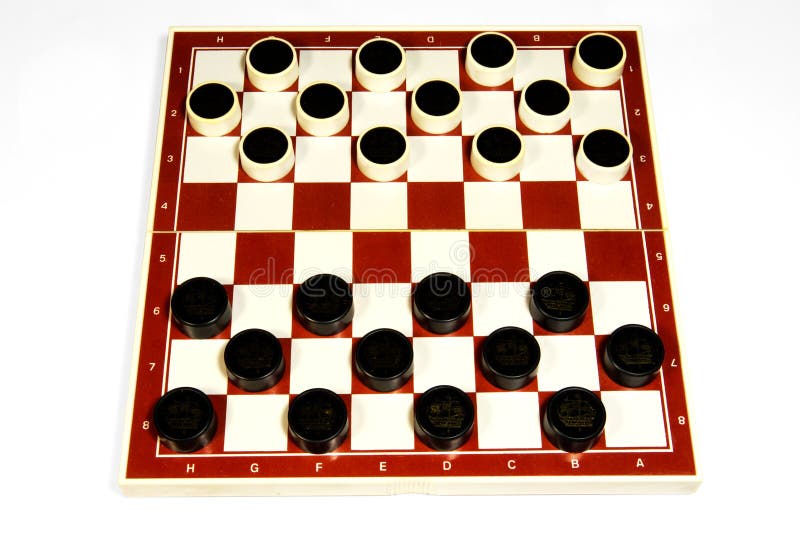 Checkers stock image. Image of championship, sport, lineup - 5604585