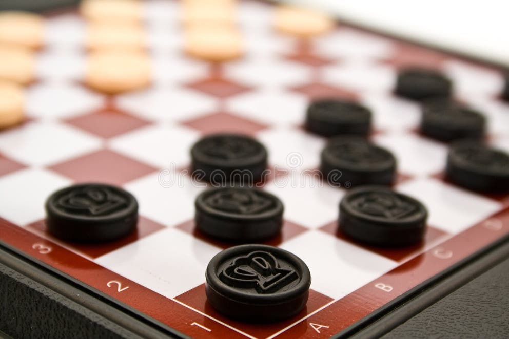 Checkers on the field stock photo. Image of game, sport - 7098326