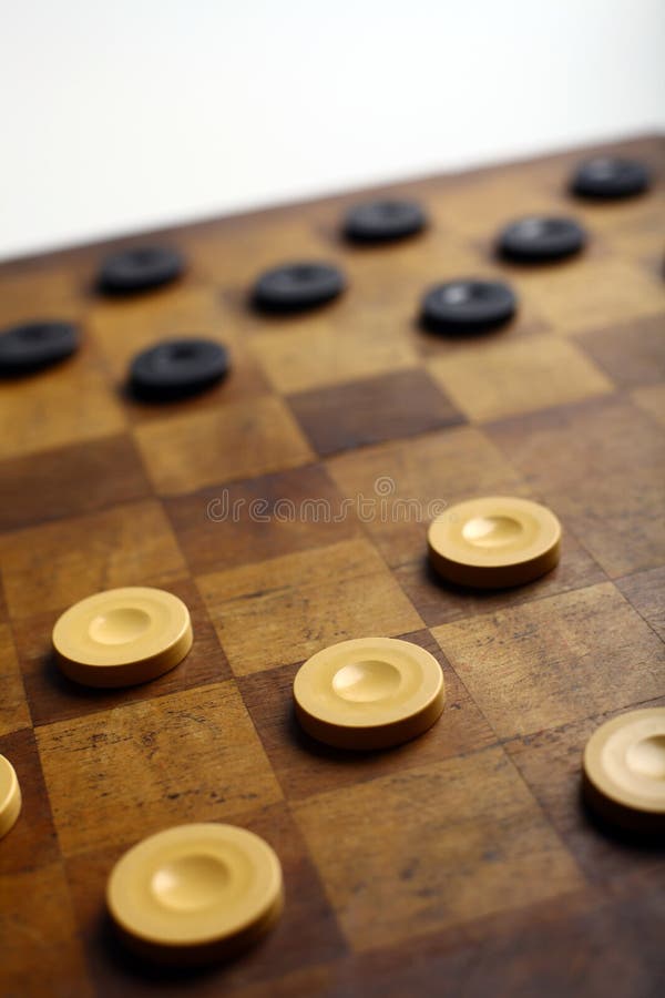 Checkers game stock image. Image of intellectual, checkers - 30444309