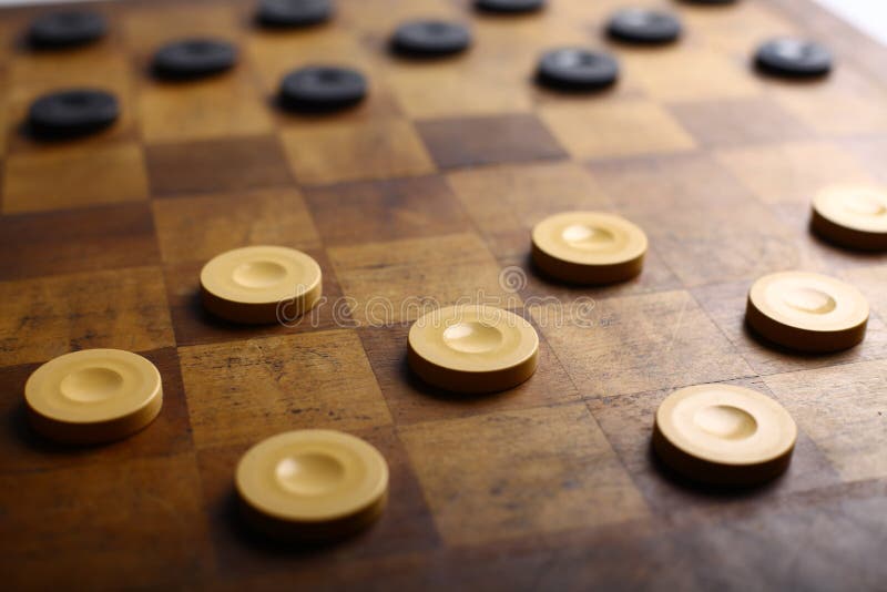 Checkers game stock image. Image of competition, intellectual - 30494801