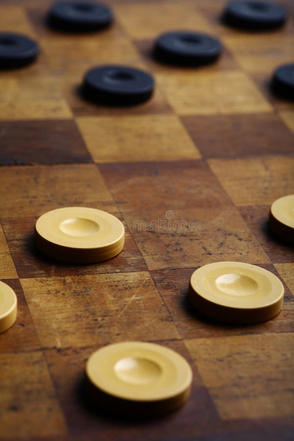 Checkers game stock photo. Image of intellectual, circle - 31067748