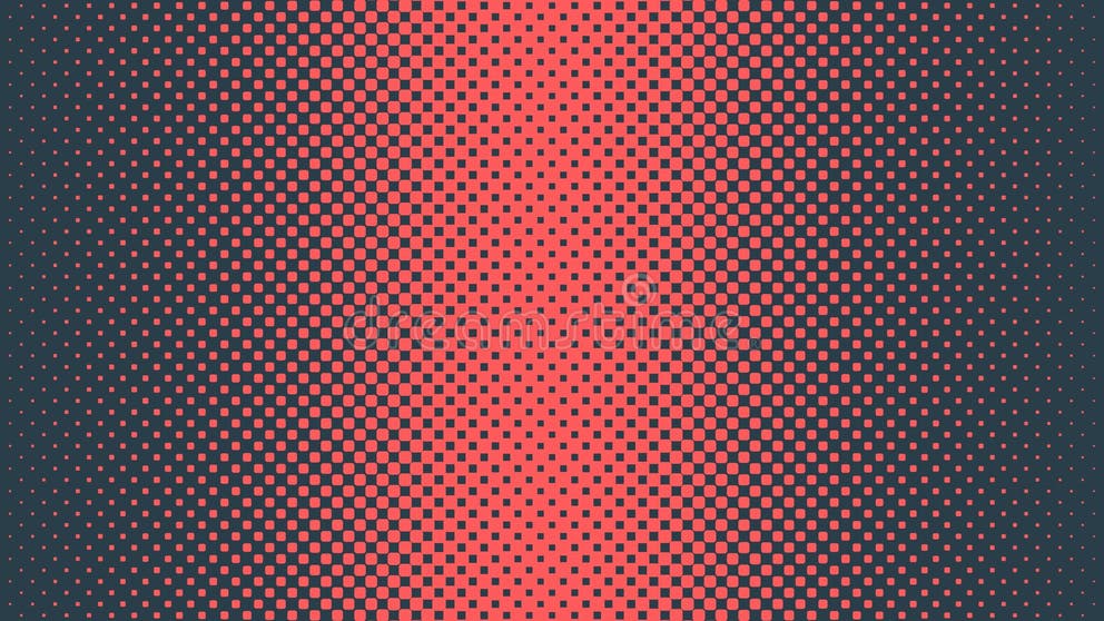 Checkers Halftone Pattern Vector Vertical Border Red Blue Abstract ...