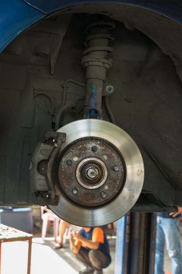 Checking car brake system stock image. Image of industry - 71735365