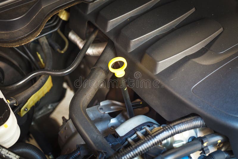 Checking Car Engine and Auto Repair Stock Photo - Image of industry ...