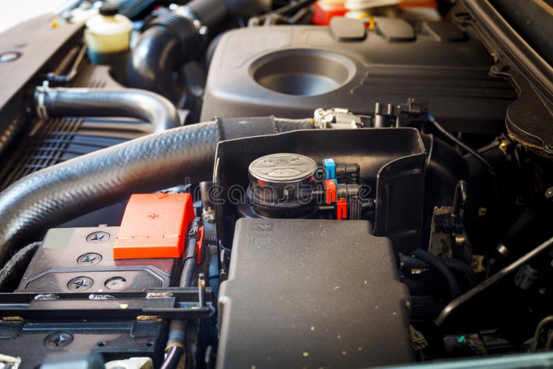 Checking Car Engine and Auto Repair Stock Photo - Image of auto, motor ...