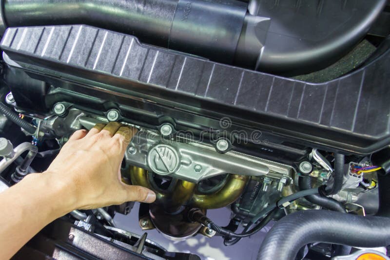 Checking car engine stock image. Image of check, checking - 53345449