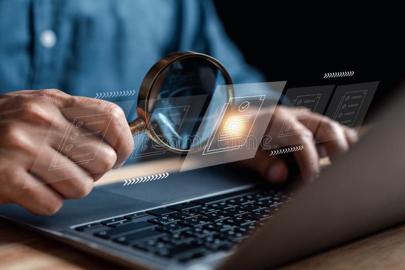 Checking Document Management System Online Documentation Database And Process Automation To