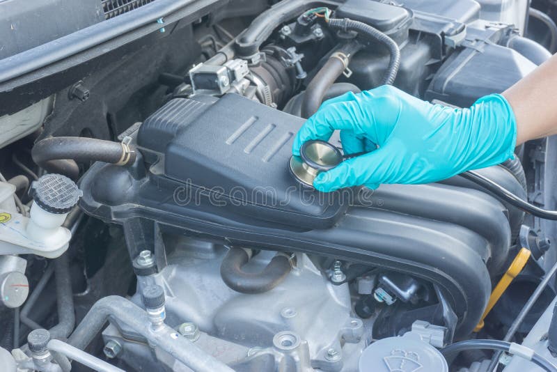 Checking engine stock photo. Image of pressure, prepare - 47712158