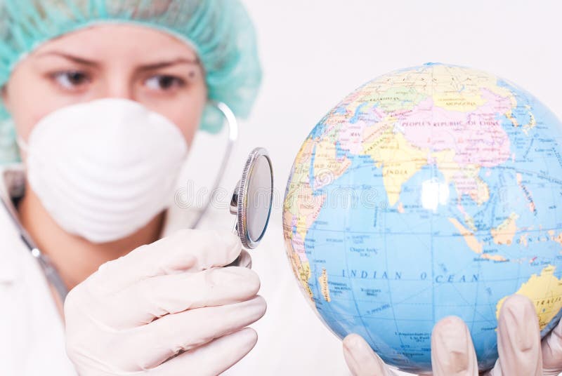 Checking health status stock image. Image of life, global - 14442299