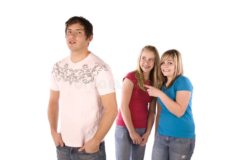 Checking him out stock image. Image of body, jeans, full - 12402429