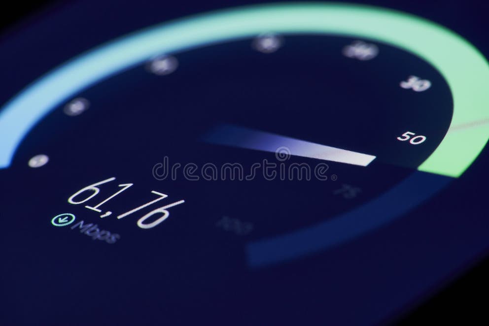 Checking internet speed stock photo. Image of back, transportation ...