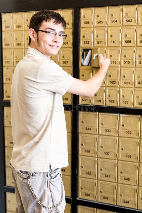 Checking mail stock image. Image of gold, flat, mail - 41637035