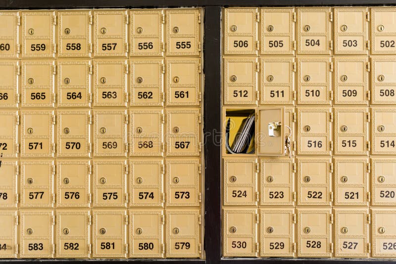 Checking mail stock image. Image of adolescent, college - 41637129