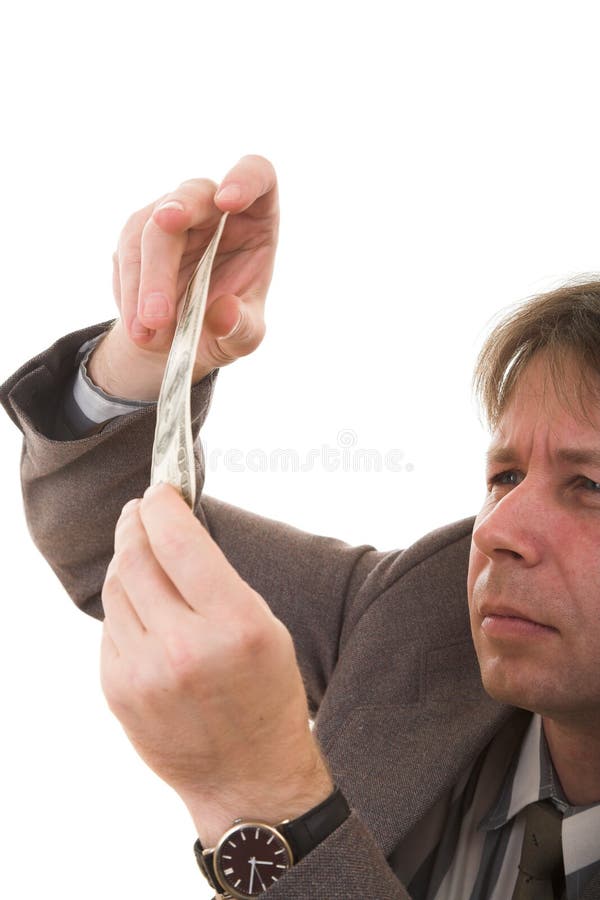 Checking money stock photo. Image of real, people, dollar - 1676342