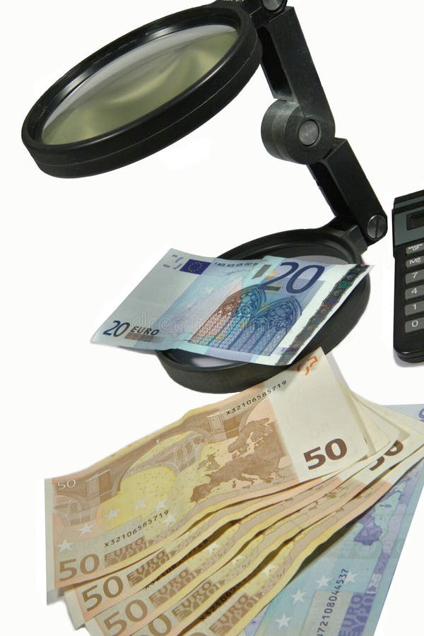 Checking money stock photo. Image of calculator, bank - 6667678