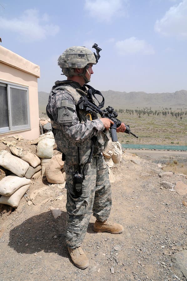 Checking/observation Point on the Afghan Border 2 Editorial Stock Photo ...