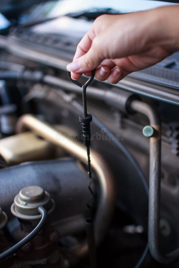 Oil check stock image. Image of transportation, repairs - 8966937