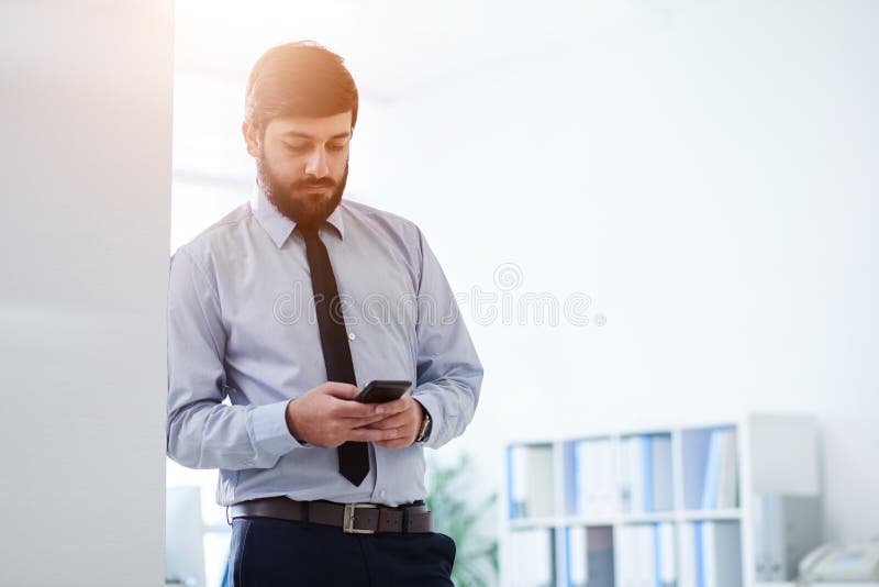 Checking phone stock image. Image of texting, news, looking - 68303865