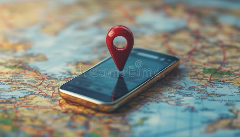 Checking for Pin Locations on a World Map Using a Navigator. Locating ...