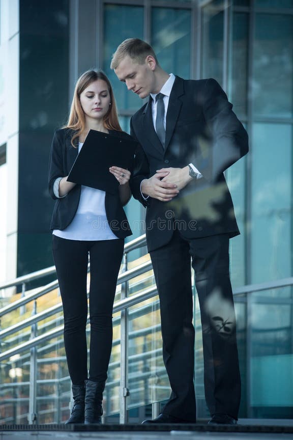 Checking the plan stock photo. Image of boss, businesspeople - 47380992