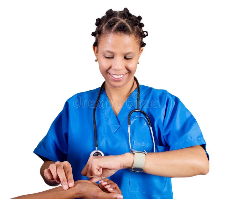 Checking pulse stock photo. Image of body, count, female - 14739560