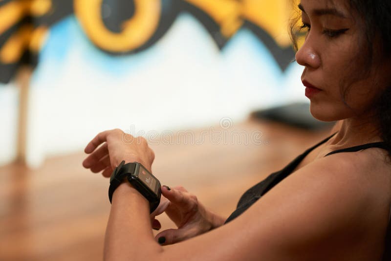 Checking pulse stock image. Image of gadget, checking - 105441649