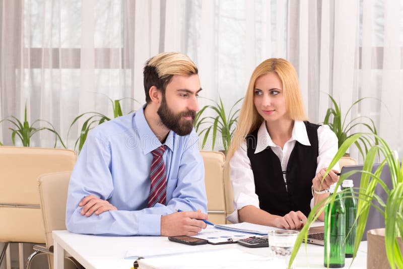 Checking the Results of Innovations in Business Stock Image - Image of ...