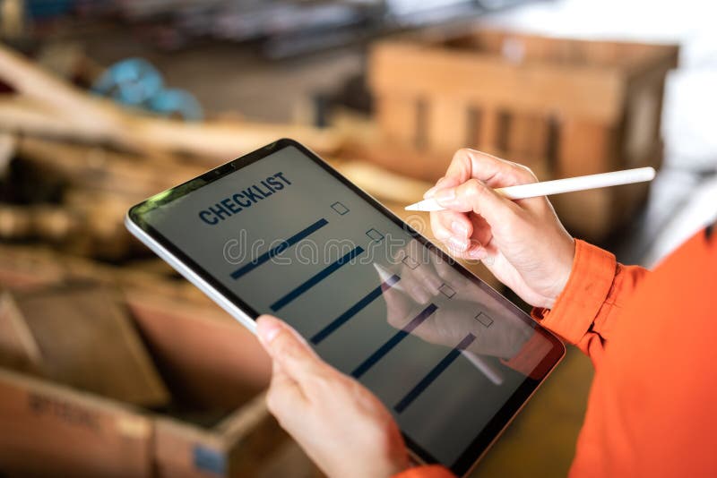 166 Audit Checklist Digital Tablet Stock Photos - Free & Royalty-Free ...