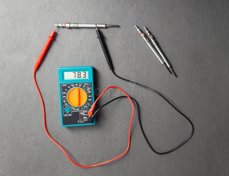 Checking the Serviceability of the Glow Plug with a Multimeter. Glow ...