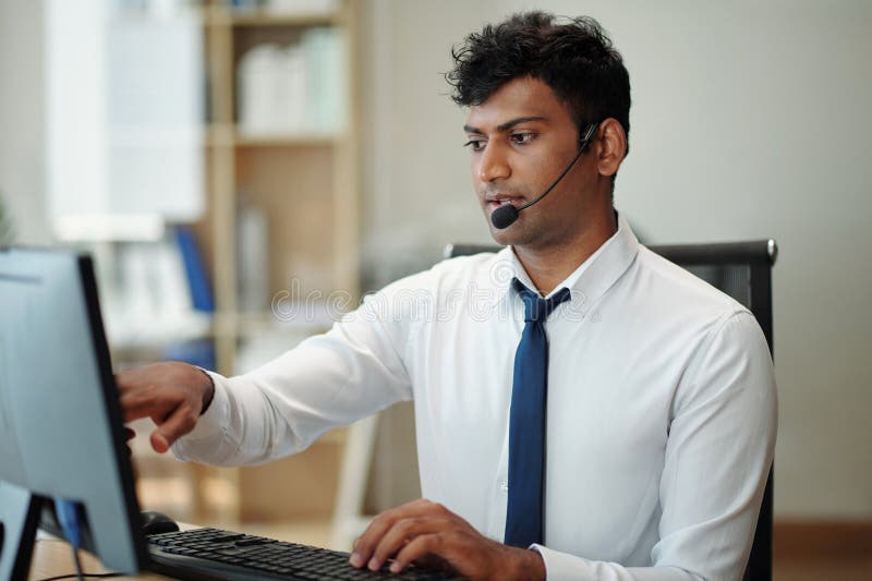 Checking Surveillance Footage Stock Photo - Image of system, security ...