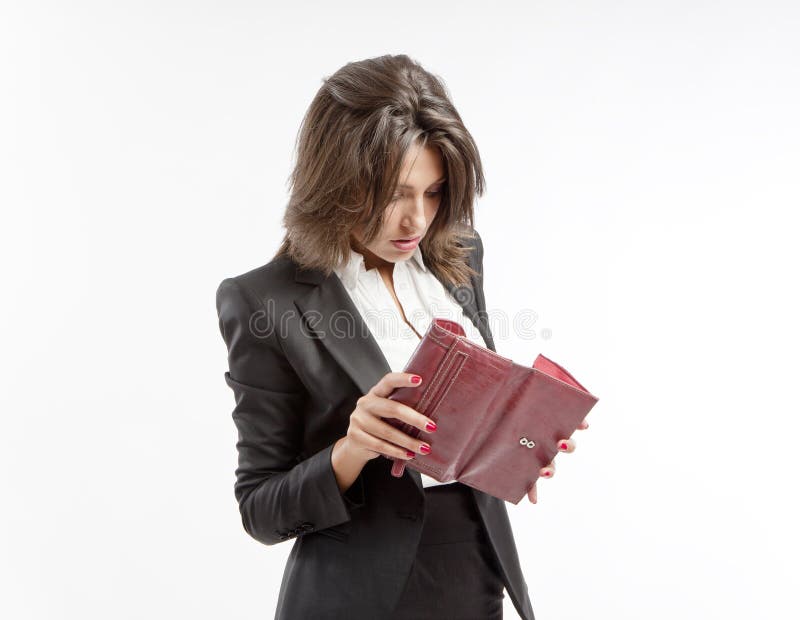 394 Woman Checking Wallet Stock Photos - Free & Royalty-Free Stock ...