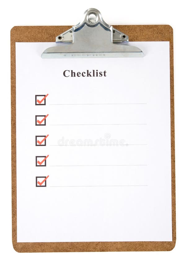 Wedding Checklist stock photo. Image of planner, checklist - 1773212