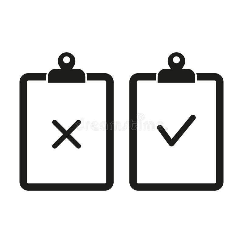 Checklist Approval Icon. Task Completion Symbol. Business Verification ...