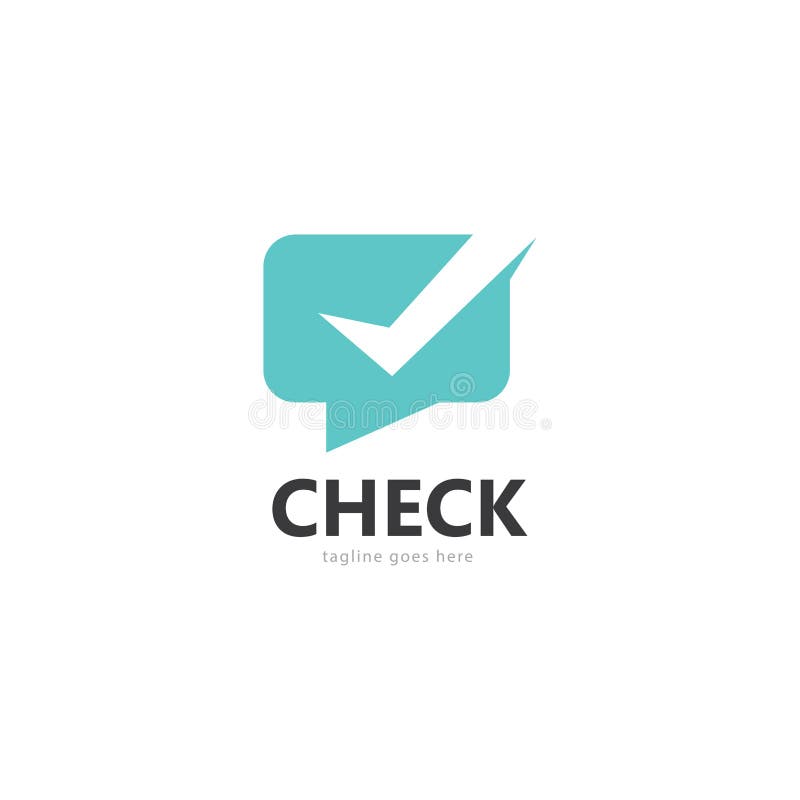 Checklist Check Mark Check Logo Template Vector. Stock Vector ...