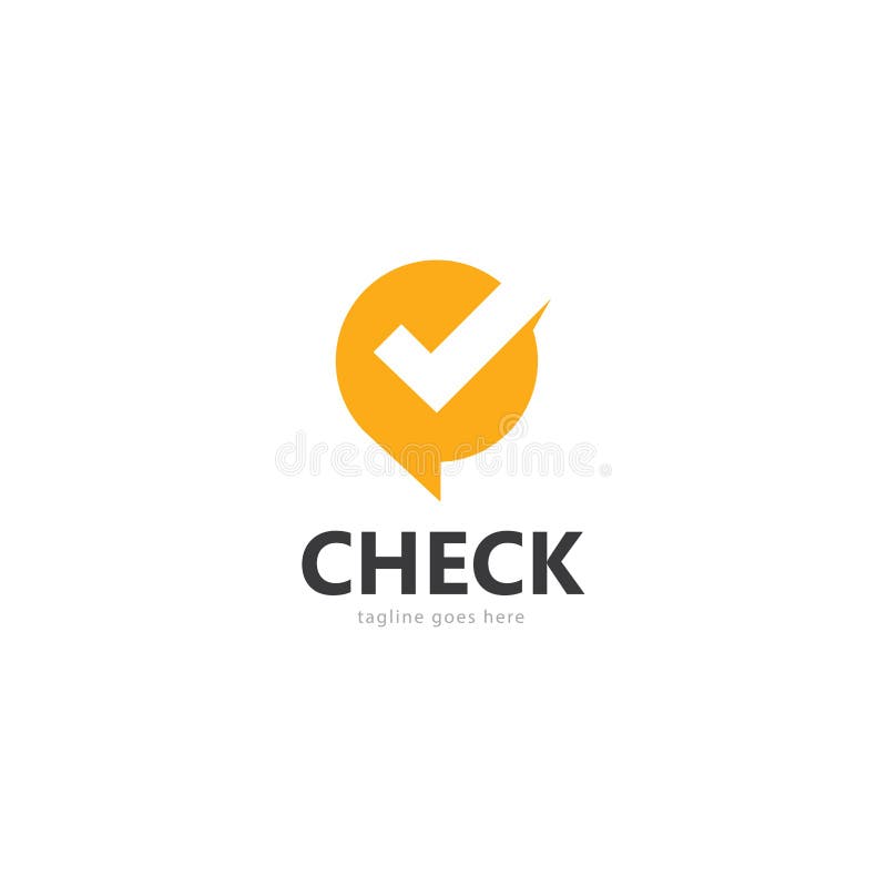 Checklist Check Mark Check Logo Template Vector. Stock Vector ...