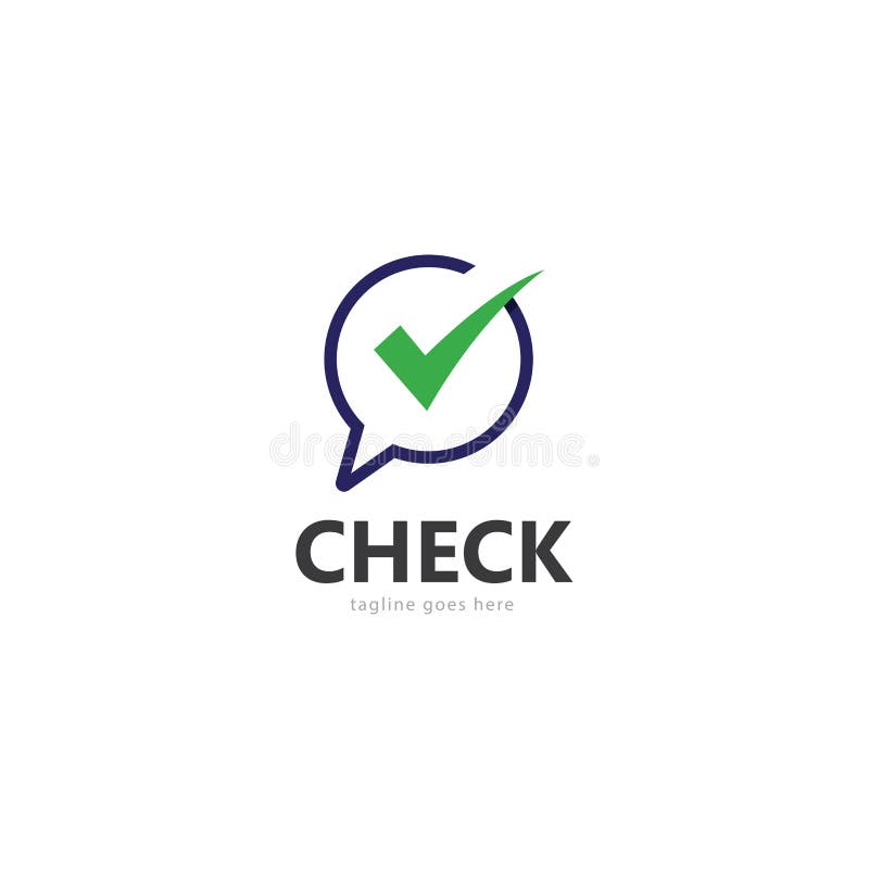 Checklist Check Mark Check Logo Template Vector. Stock Vector ...