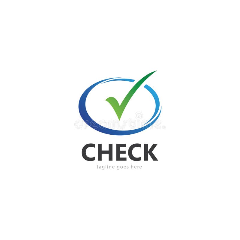 Checklist Check Mark Check Logo Template Vector. Stock Vector ...