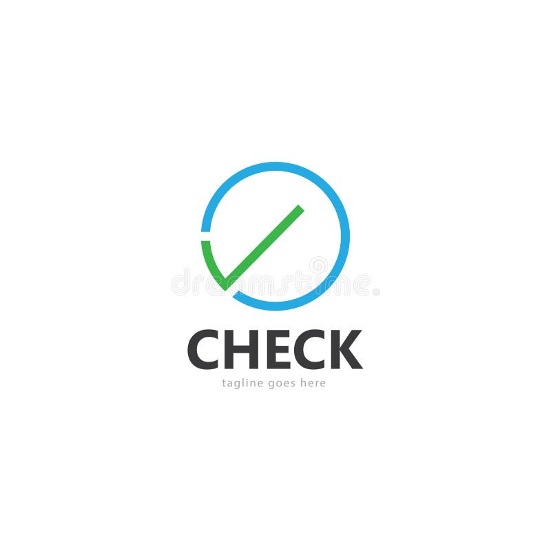 Checklist Check Mark Check Logo Template Vector. Stock Vector ...