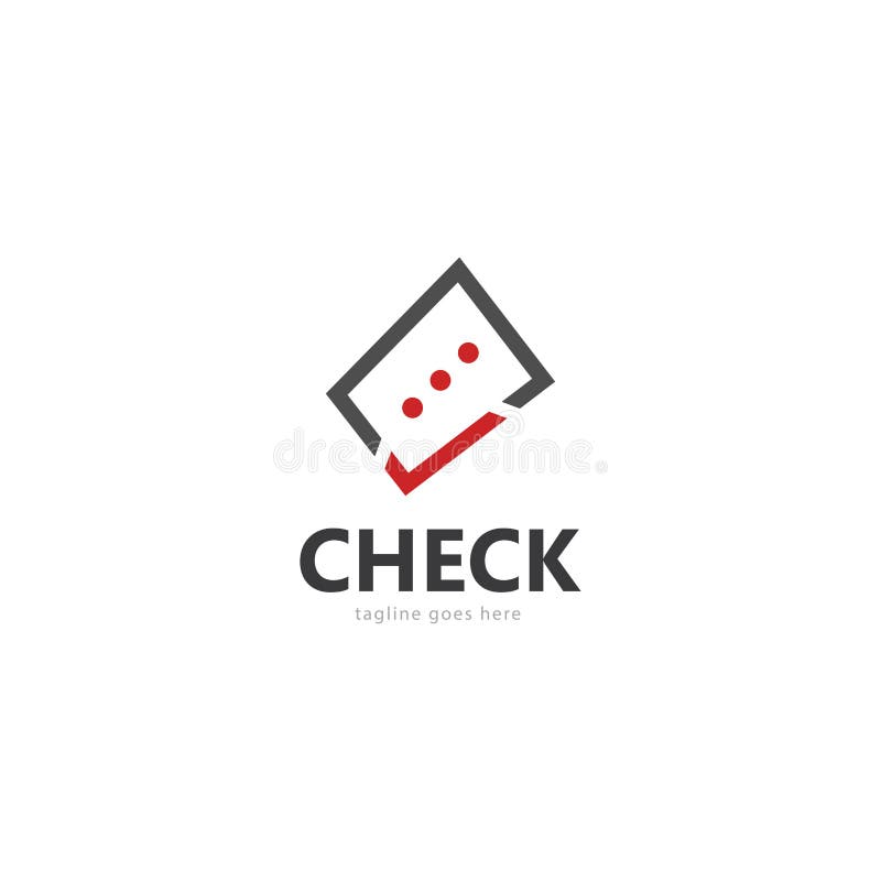 Checklist Check Mark Check Logo Template Vector. Stock Vector ...