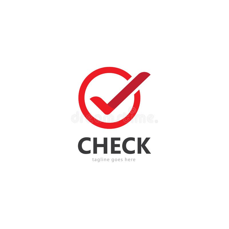 Checklist Check Mark Check Logo Template Vector. Stock Vector ...
