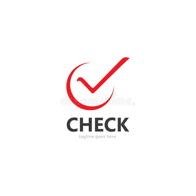 Checklist Check Mark Check Logo Template Vector. Stock Vector ...