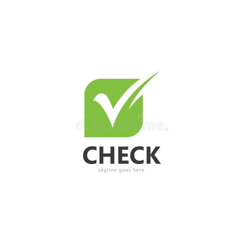 Checklist Check Mark Check Logo Template Vector. Stock Vector ...