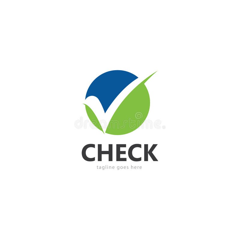 Checklist Check Mark Check Logo Template Vector. Stock Vector ...