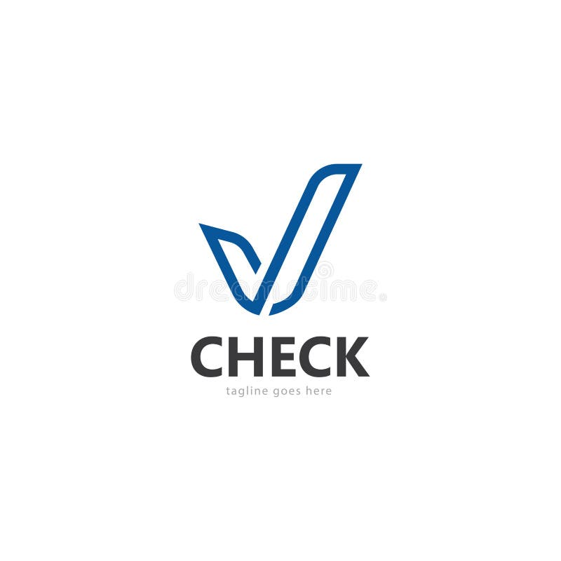 Checklist Check Mark Check Logo Template Vector. Stock Vector ...
