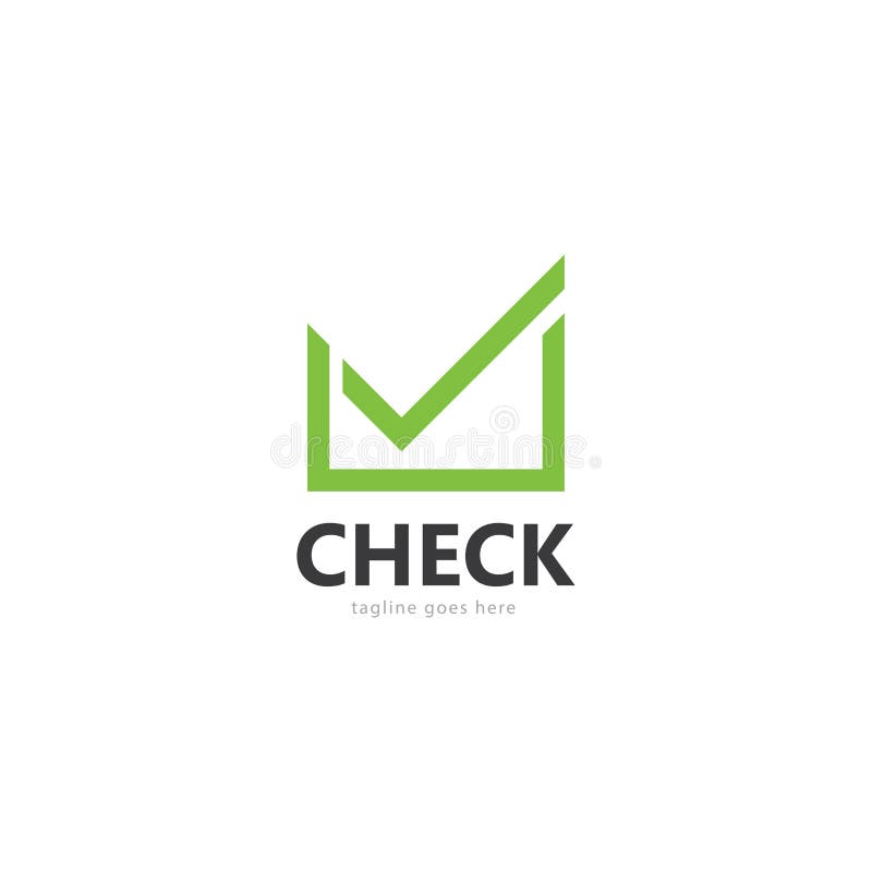 Checklist Check Mark Check Logo Template Vector. Stock Vector ...