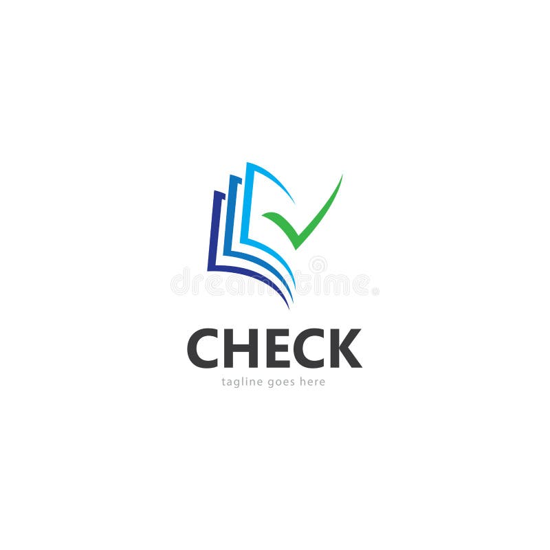 Checklist Check Mark Check Logo Template Vector. Stock Vector ...