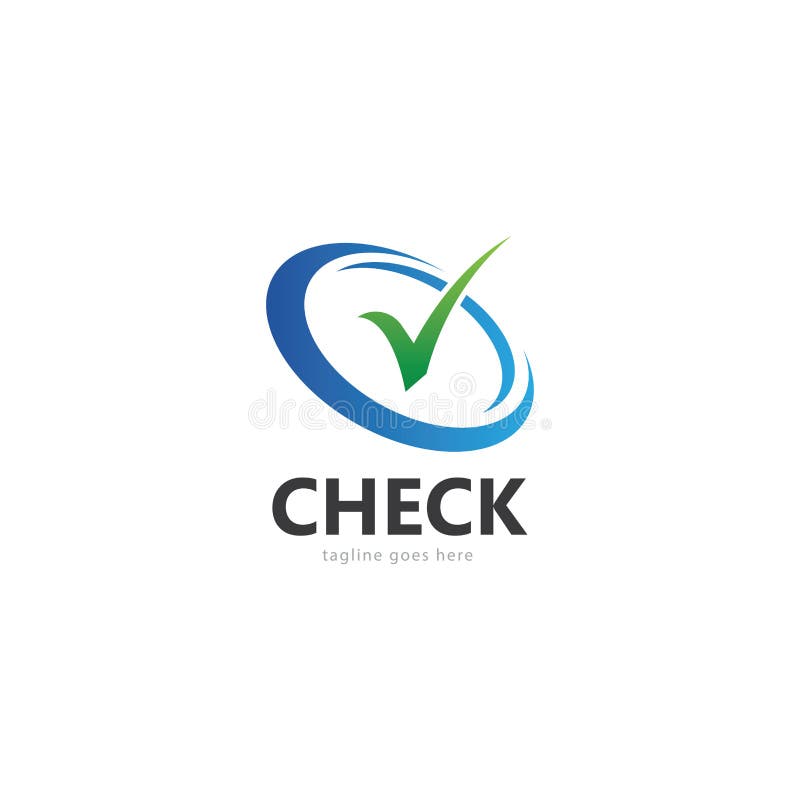 Checklist Check Mark Check Logo Template Vector. Stock Vector ...