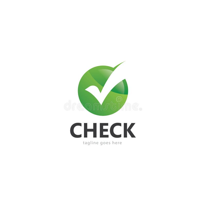 Checklist Check Mark Check Logo Template Vector. Stock Vector ...