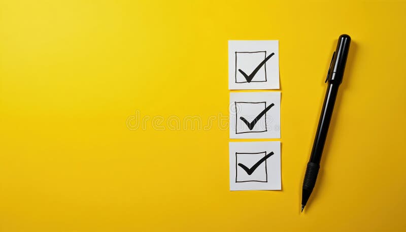 633 Notes Checklist Yellow Stock Photos - Free & Royalty-Free Stock ...